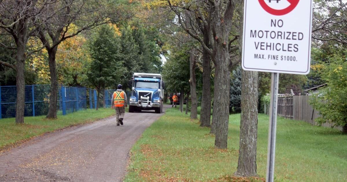 Work on Steve Bauer Trail in Welland to be completed mid-November