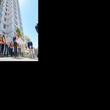 Feds hand over $10 million for CityHousing Hamilton project in North End