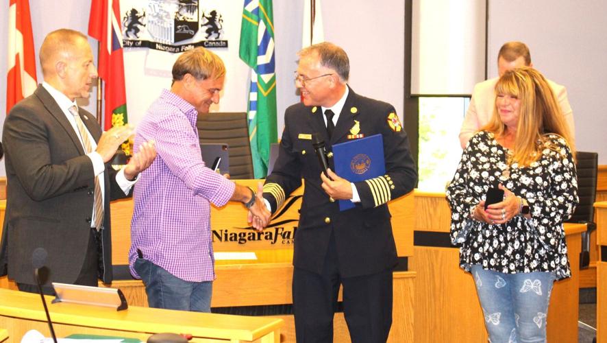 Trio recognized for life-saving rescue of teenage boys