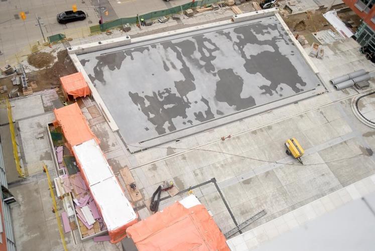 A revamped Carl Zehr Square at Kitchener City Hall set to open by summer