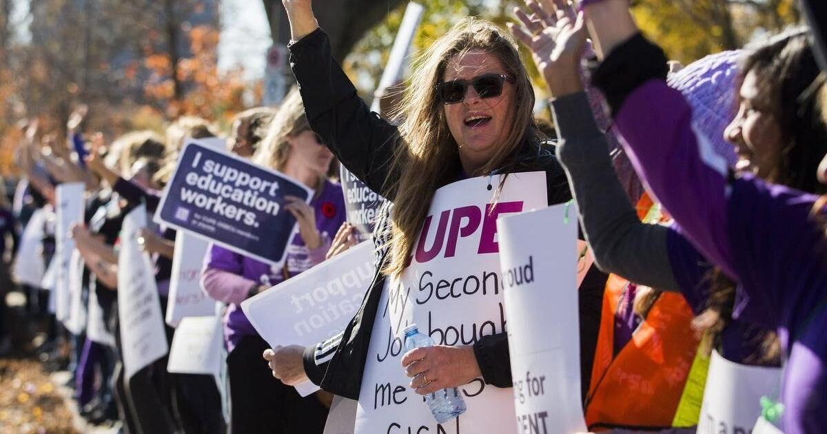 CUPE strike: Despite punitive legislation, education support workers ...