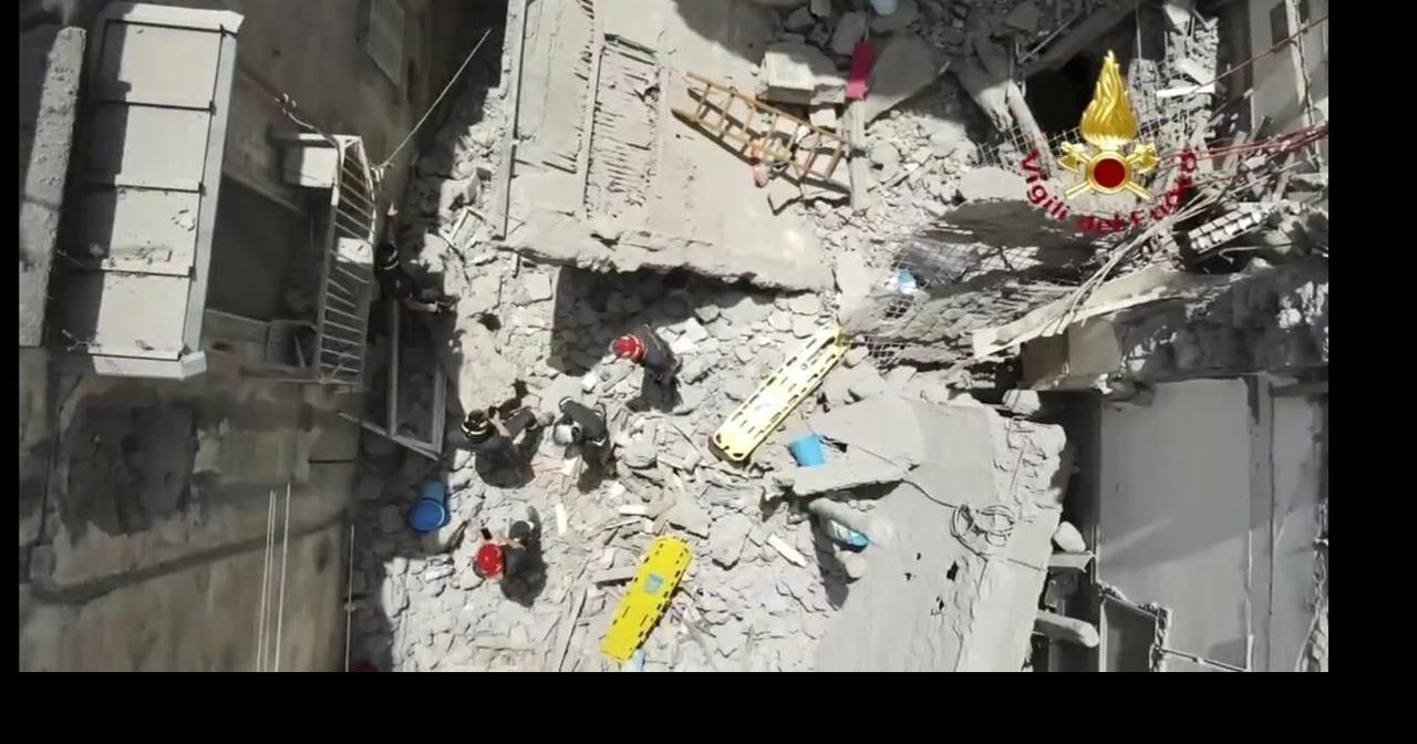 3 survivors rescued from rubble of collapsed apartment building in ...