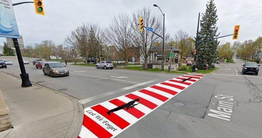 Cost of Niagara Falls veterans crosswalks questioned