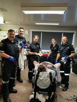 Married paramedics welcome new son in unexpected delivery at Niagara ...