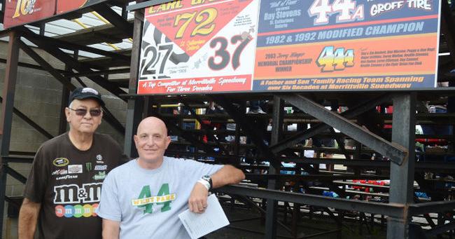 Two racing legends added to Merrittville Speedway wall of fame
