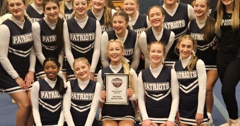 Patriots cheerleading team wins back-to-back championships