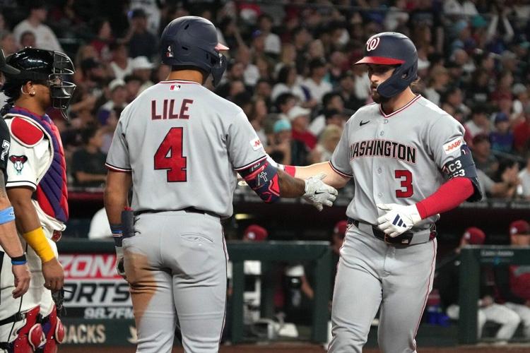 Nationals get homers from Mead and Crews, hold Diamondbacks to 2 hits ...