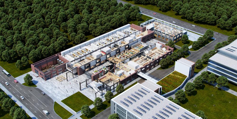 Take a first look inside McMaster Innovation Park’s Glass Warehouse