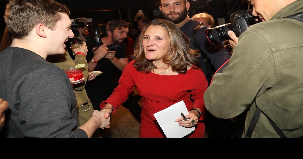 Liberal star Chrystia Freeland victorious in University-Rosedale
