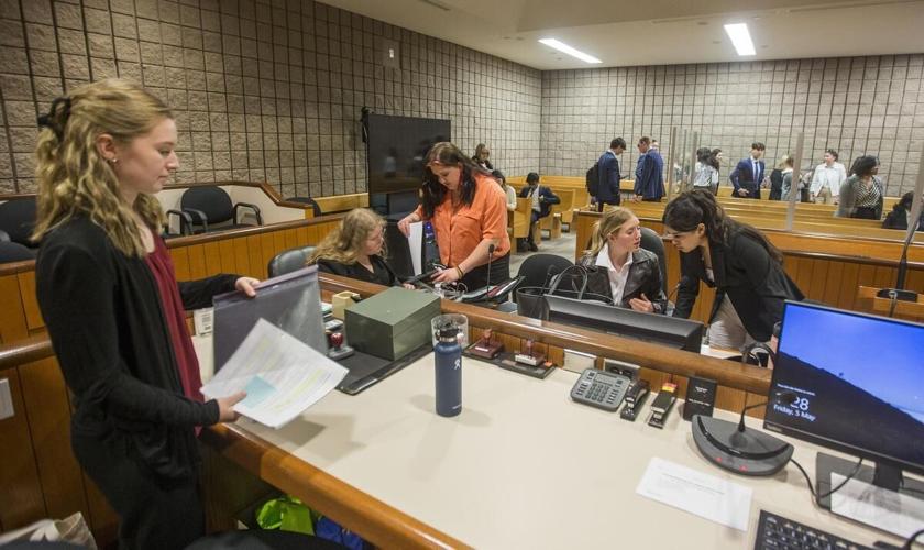 Courtroom drama: Niagara high school teams battle it out in annual mock ...