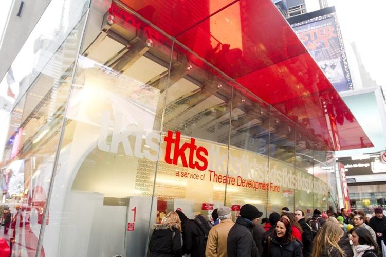 Iconic TKTS booth in Times Square celebrates 50 years of Broadway ...