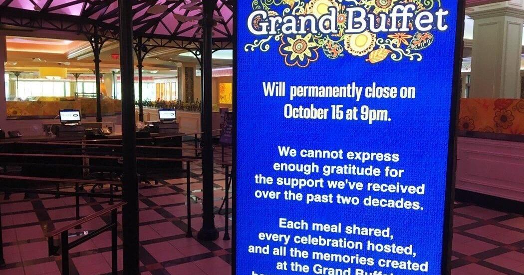 Fallsview Casino’s Grand Buffet to close in October