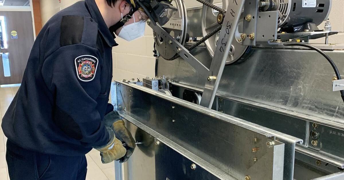 New prop elevator to be used to train firefighters