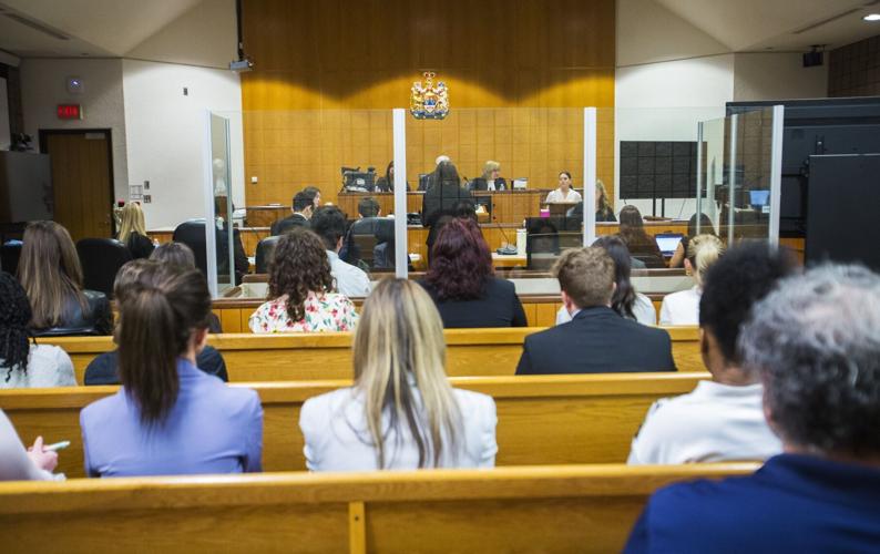 Niagara high school students participate in mock trial