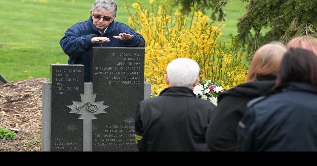 Photos: Niagara remembers workers killed or injured on the job