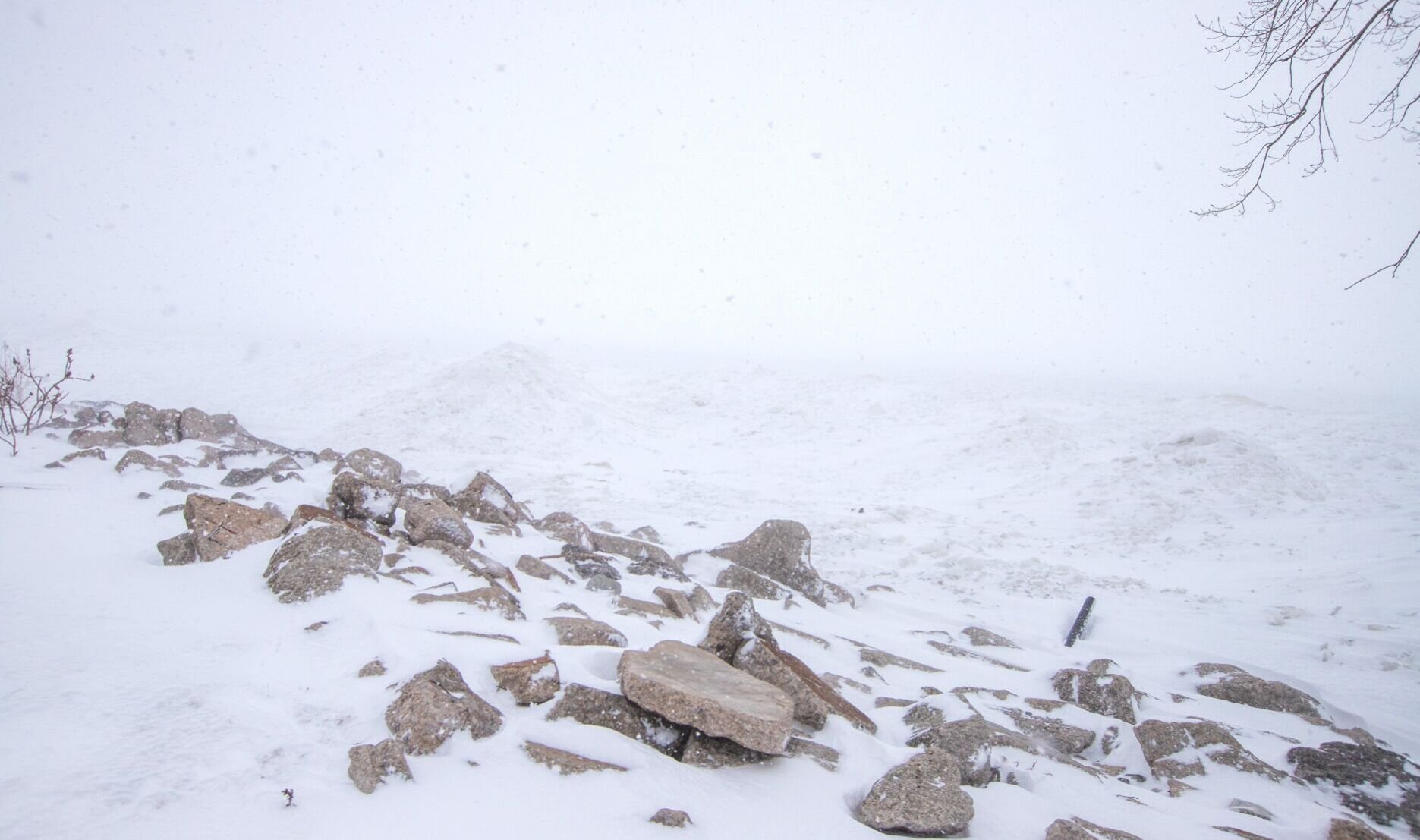 View Lake Erie ice volcanoes from a distance: fire chief