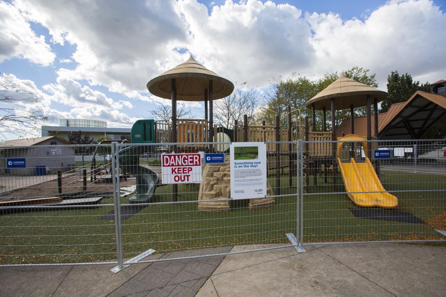Improvements to skateboard park, playground at MacBain