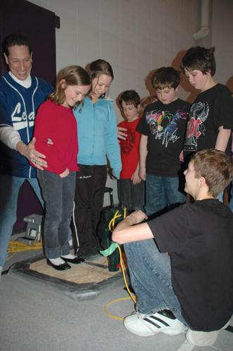 Students flex their science skills