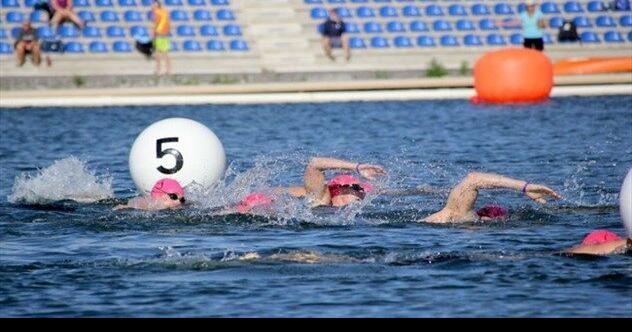 Long-distance swim races up to 10 km