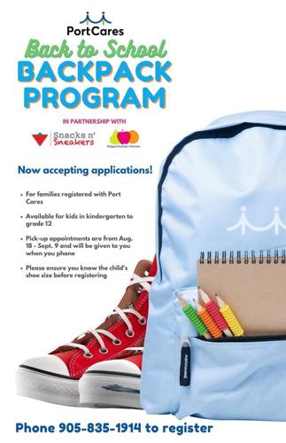 Port Cares’ annual Back to School Backpack program underway
