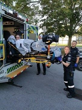 Married paramedics welcome new son in unexpected delivery at Niagara ...