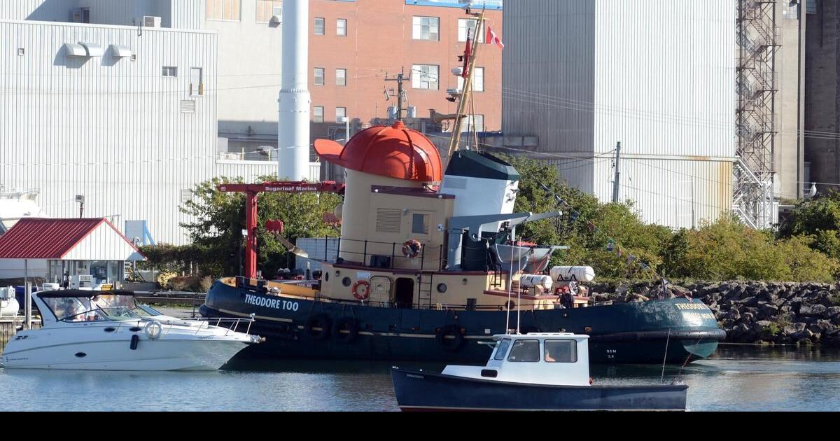 Photos: Tug Theodore Too docked in Port Colborne until Monday morning