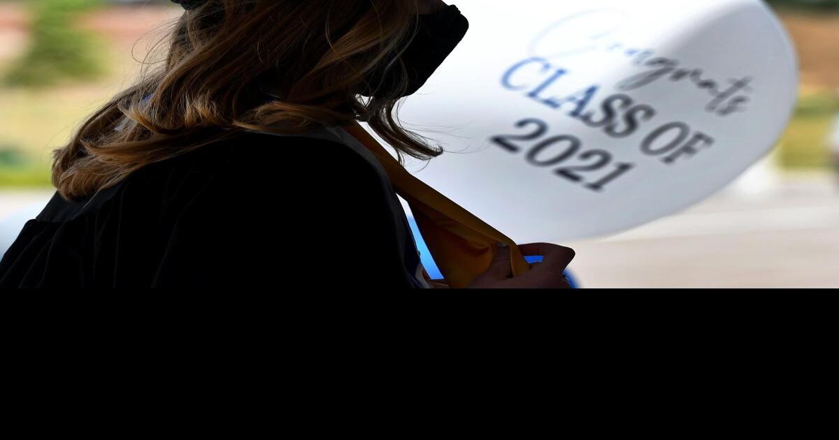 Class of 2021 graduate, walk-thru style