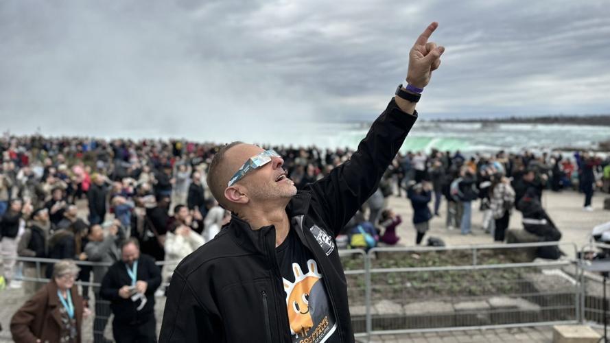 Niagara Falls eclipse shirts now available to order