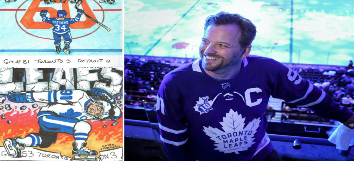 Documenting the Maple Leafs season, one comic at a time