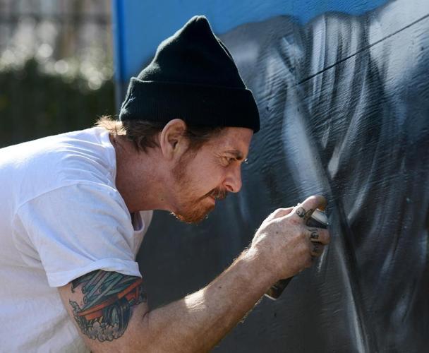 Downtown Hamilton mural pleads for peace not war