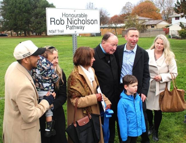 Rob Nicholson honoured with trail section renaming