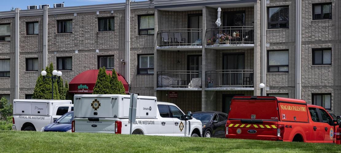 Niagara Falls apartment fire injures one, displaces others