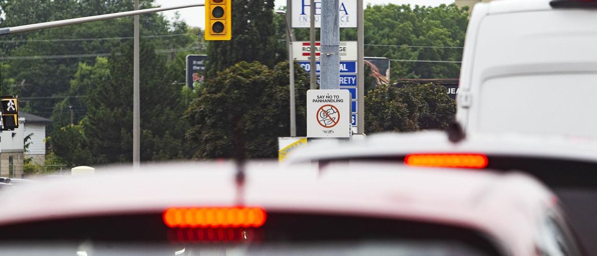 Support agencies respond to Niagara Falls panhandling signs