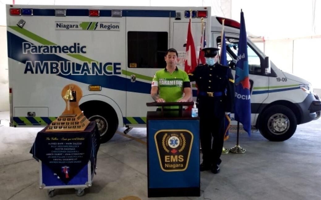 Niagara EMS honours fallen paramedics in solemn online ceremony