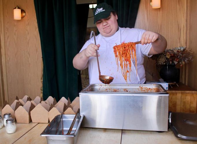 Rizzo’s House of Parm spaghetti giveaway a hit