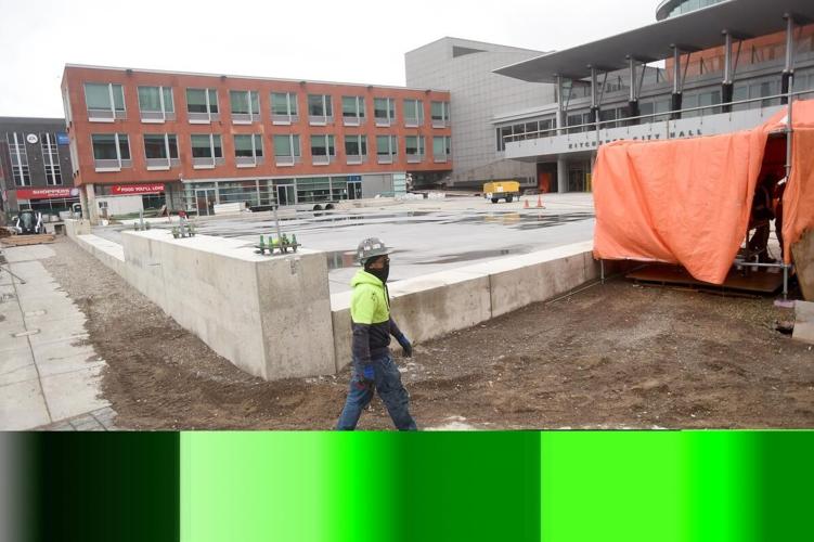A revamped Carl Zehr Square at Kitchener City Hall set to open by summer