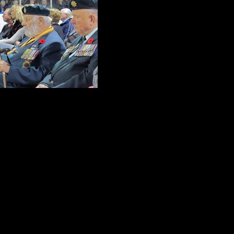 Korean War veterans honoured on Remembrance Day