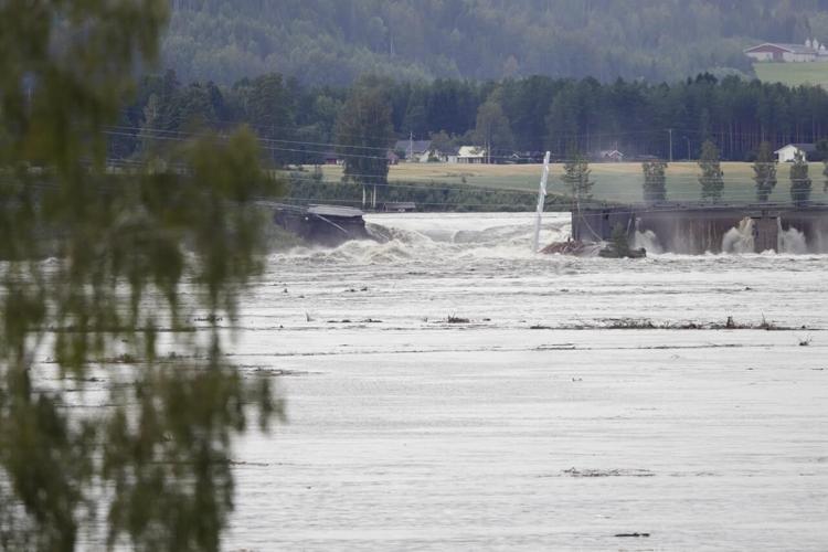 Dam in Norway partially bursts after days of heavy rain, flooding and ...