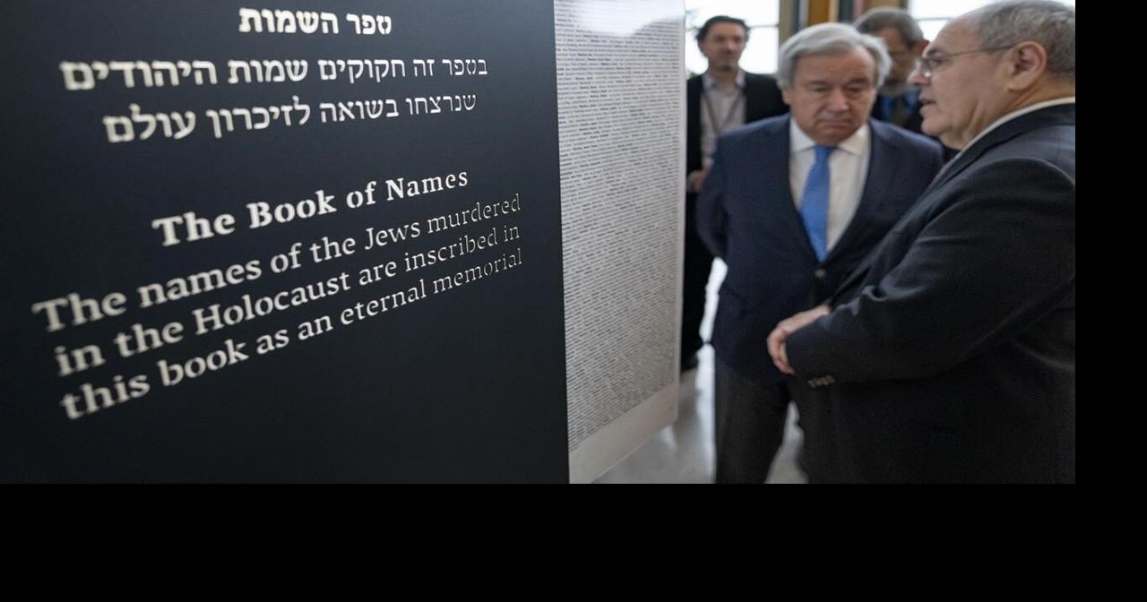 UN chief: Exhibit of Nazi victims is call to fight cruelty