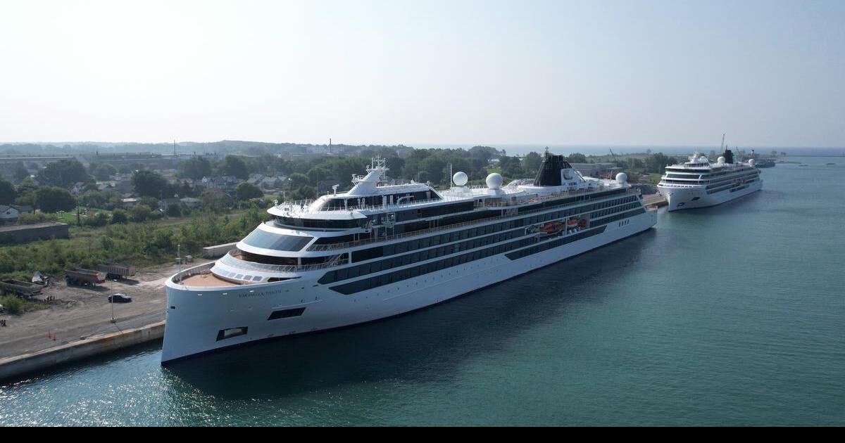 Photos: Viking cruise ships dock in Port Colborne