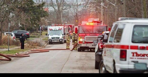 Fire breaks out at Thorold firefighter's home
