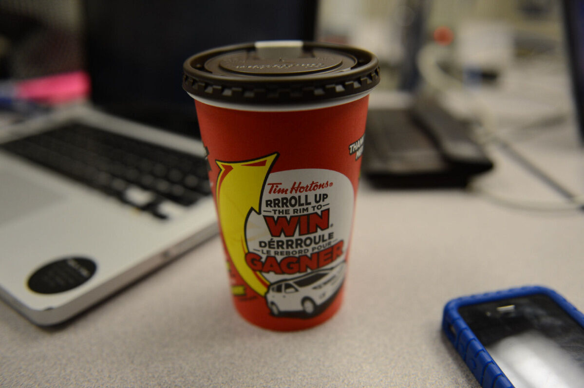Roll up the rim to win is back at Tim Hortons — with a bonus roll
