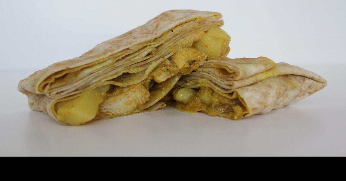 Island Foods’s Boneless chicken roti: The Dish