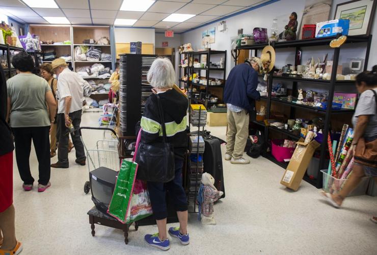 Falls church hosts thrift shop, free lunches for community