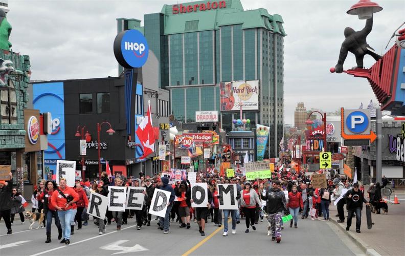 COVID lockdown protester narrowly avoids jail sentence