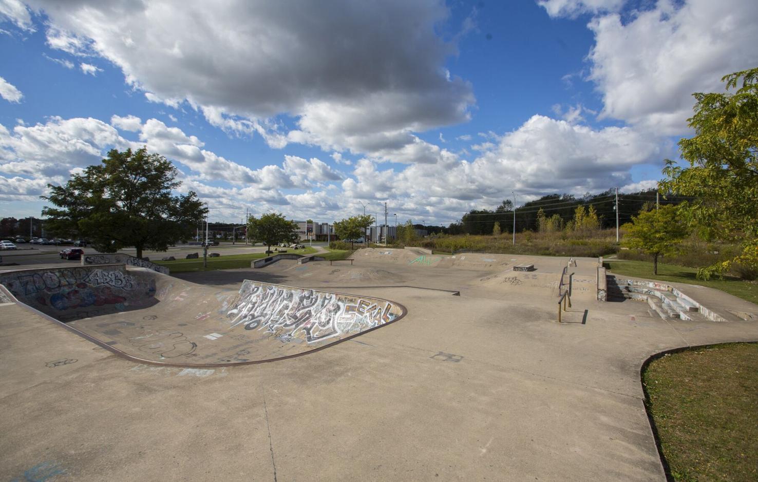 Improvements to skateboard park, playground at MacBain