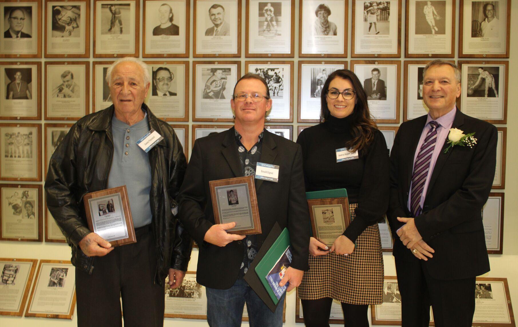 Four individuals, two teams inducted into Niagara Falls Sports Wall of Fame