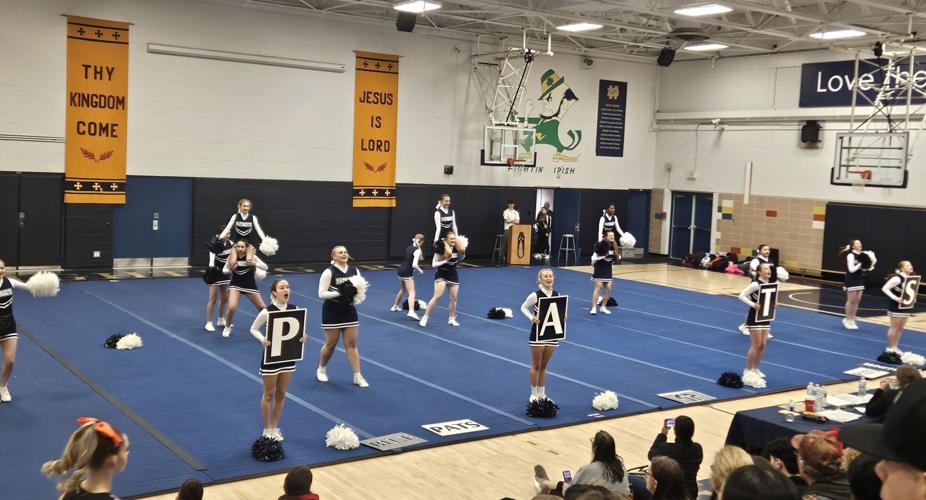 Patriots cheerleading team wins back-to-back championships