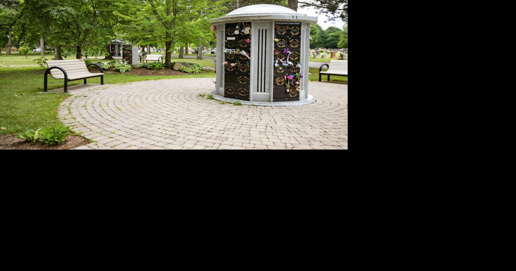 Building out Maple Grove Columbarium Garden in Niagara Falls