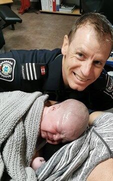 Married paramedics welcome new son in unexpected delivery at Niagara ...